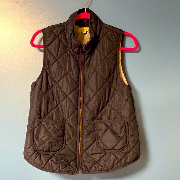 Jackets & Coats | Medium Navy Blue Quilted Riding Vest Lightweight ...